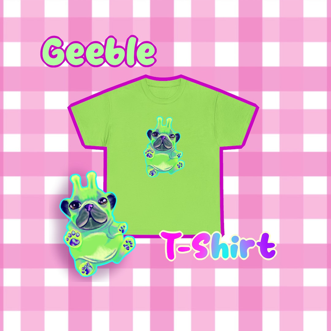Geeble Alien Dog Tiktok Meme T-shirt - Etsy
