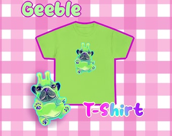 Jotchua Alien Dog Tiktok Meme Cropped T-shirt - Etsy