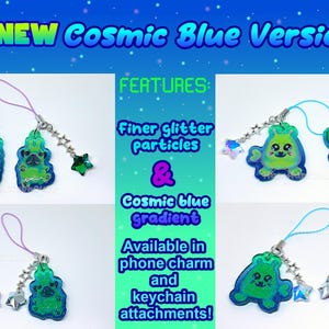 Boy Why You so Gnarp Gnap Alien Seal Alienposting Meme Glitter Acrylic Phone Charm - Etsy