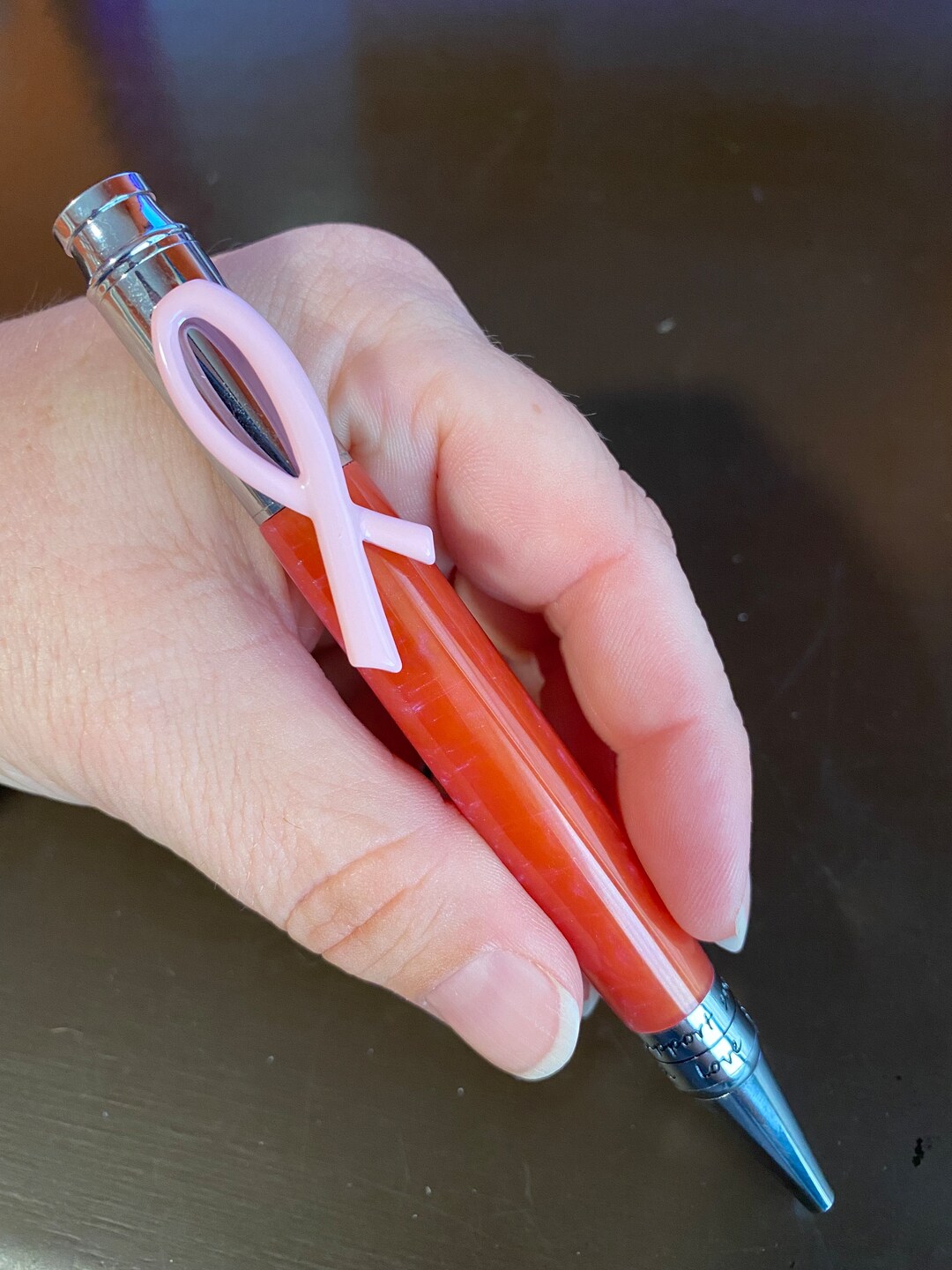 Breast Cancer Awareness Pen - Etsy