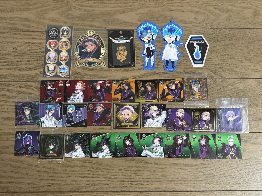 Stickers Twst Twisted Wonderland - Etsy