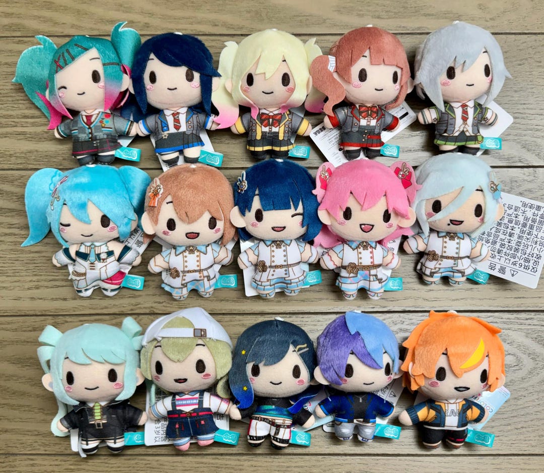 New Unit Project Sekai Colorful Stage Plush Plushie Nui Doll Miku ...
