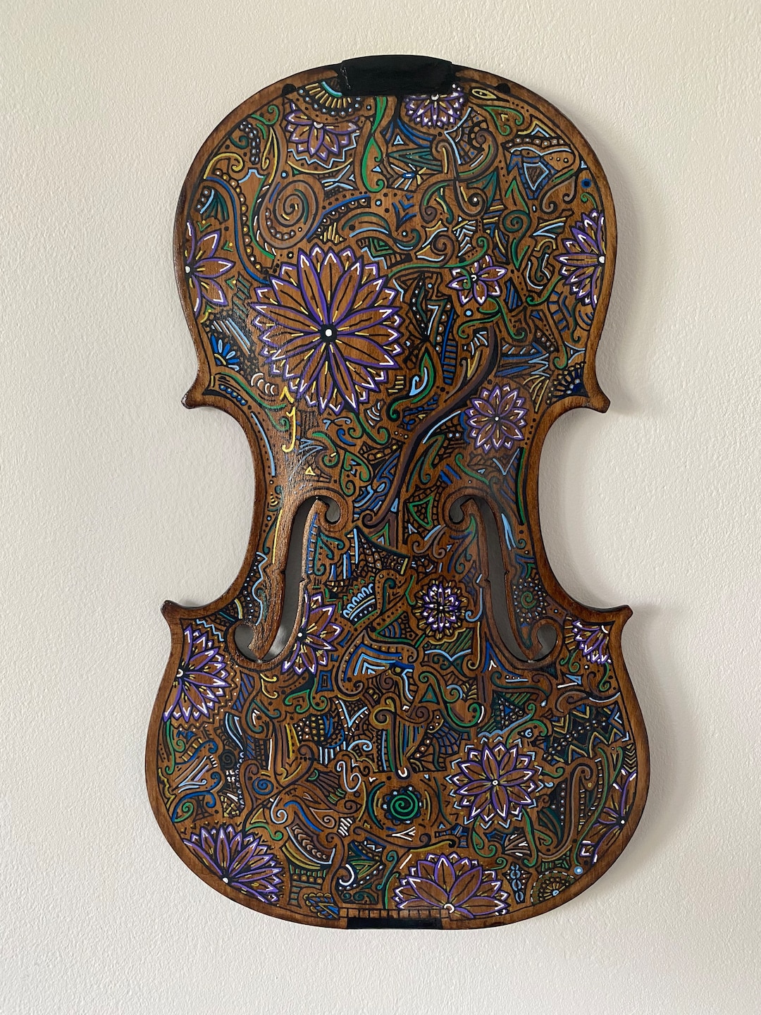 Decorative Violin Wall-hanging - Etsy