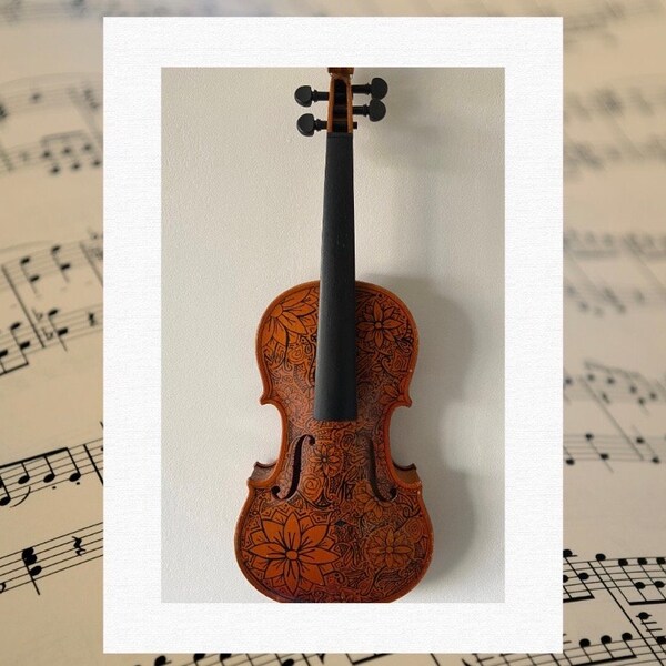 Violin Wall Hanging - Etsy