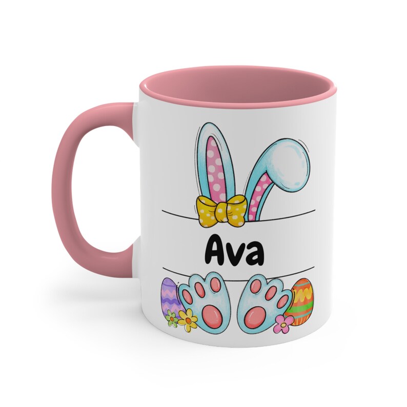 Personalized Easter Mug for Kids, Custom Name Easter Mug , Cute Easter ...