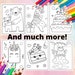 Coloring Pages for Kids, 100 Printable Coloring Pages for Kids, Kids ...