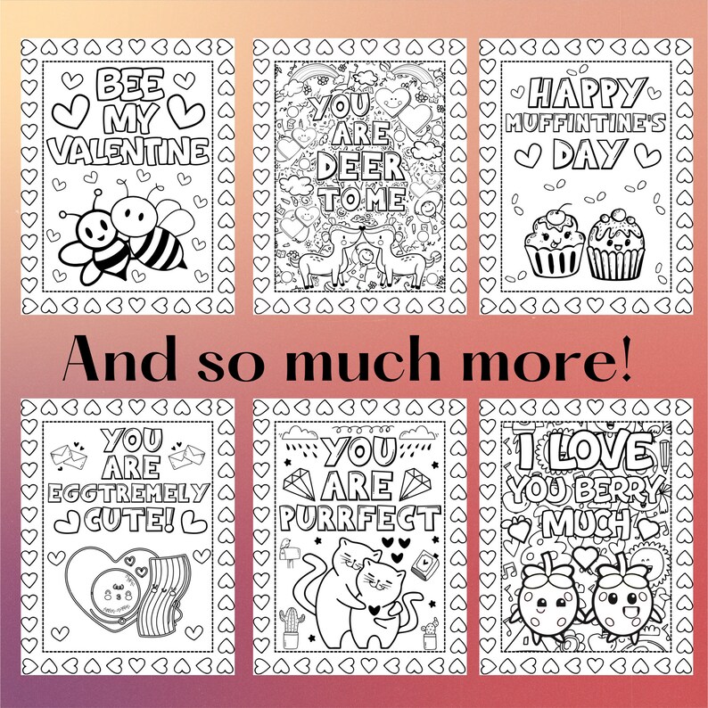 Valentine's Day Coloring Pages for Kids, Valentine's Day Printable ...