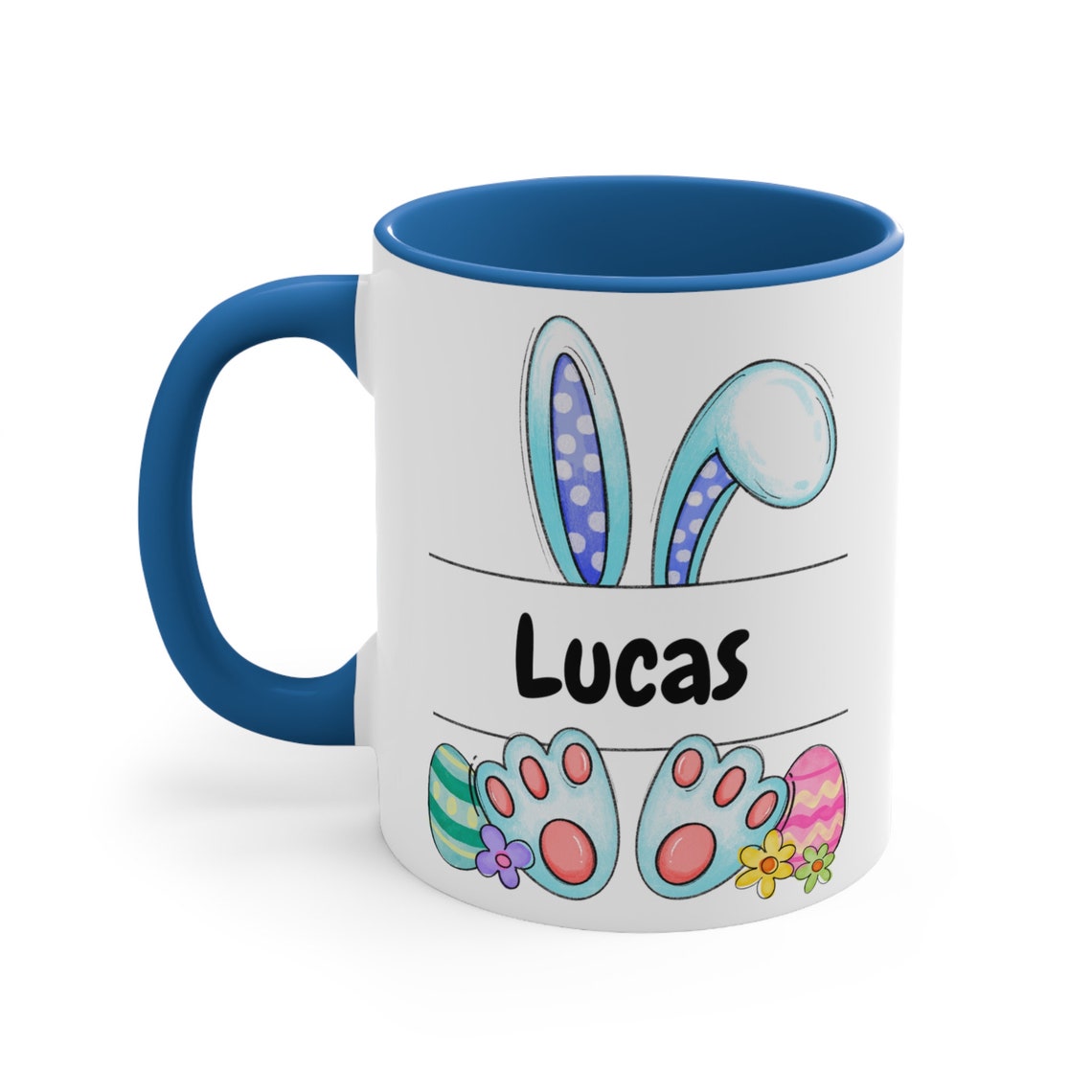 Personalized Easter Mug for Kids, Custom Name Easter Mug , Cute Easter ...