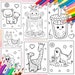 Coloring Pages for Kids 100 Printable Coloring (Instant Download) - Etsy