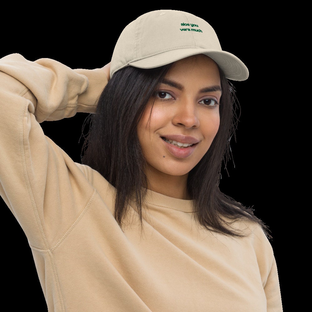 100% Organic, Cotton, Embroidered, Eco-friendly, Sustainable, Baseball ...