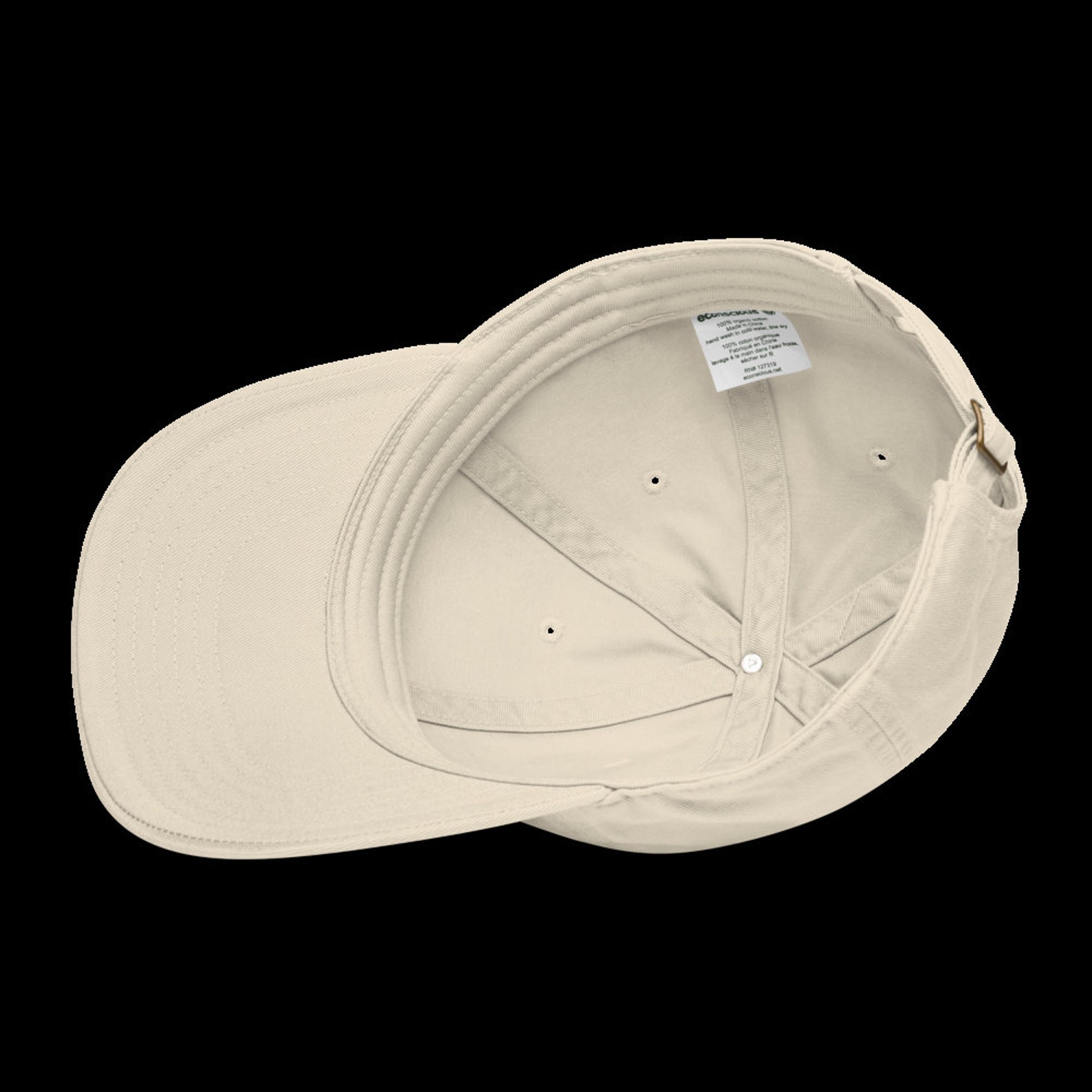 100% Organic, Cotton, Embroidered, Eco-friendly, Sustainable, Baseball ...