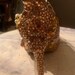 Custom Crystal Heels Brown Crystals Pointy Toe - Etsy