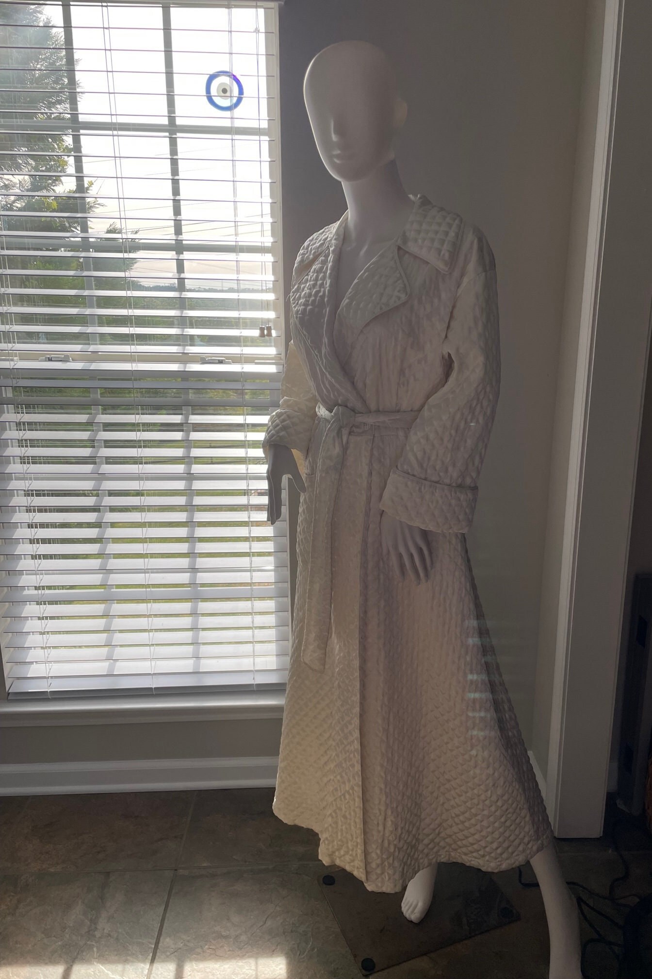 Vintage Robe Victorias Secret Ivory Quilted Sz Petite Small - Etsy