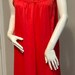 Vintage Lingerie Red Vanity Fair Night Gown Sz M - Etsy