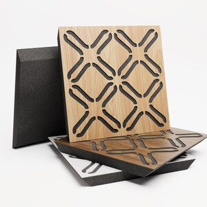 Acoustic Panel Basstrap Absorber Diffuser ''xflower'' - Etsy