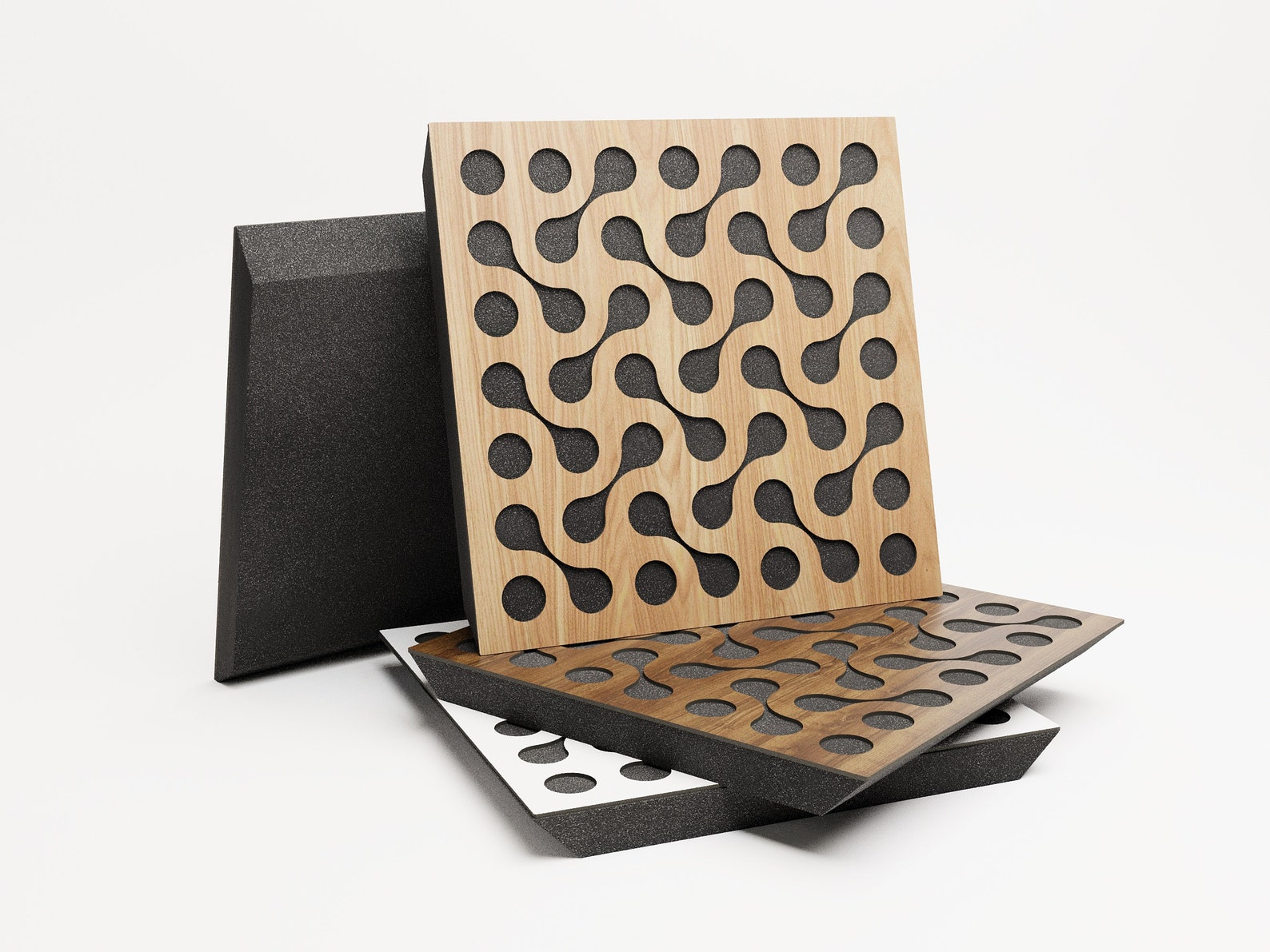 Acoustic Panel Economic Sound Basstrap Absorber Diffuser ''DROPS'' - Etsy