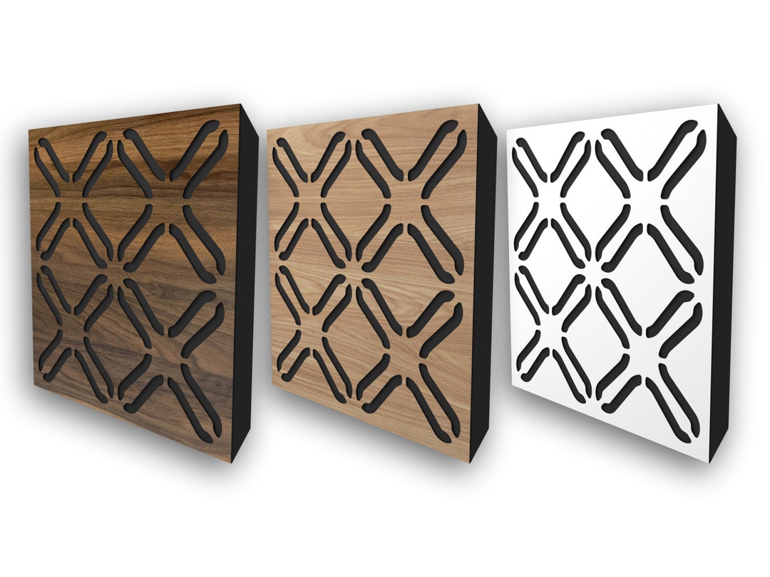 Acoustic Panel Basstrap Absorber Diffuser - Etsy