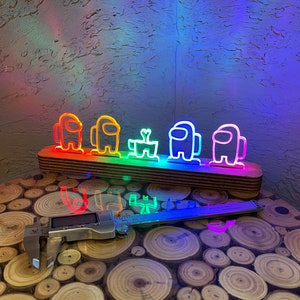 Among US Twitch Gamer Streamer Light Amongus LED Sign - Etsy