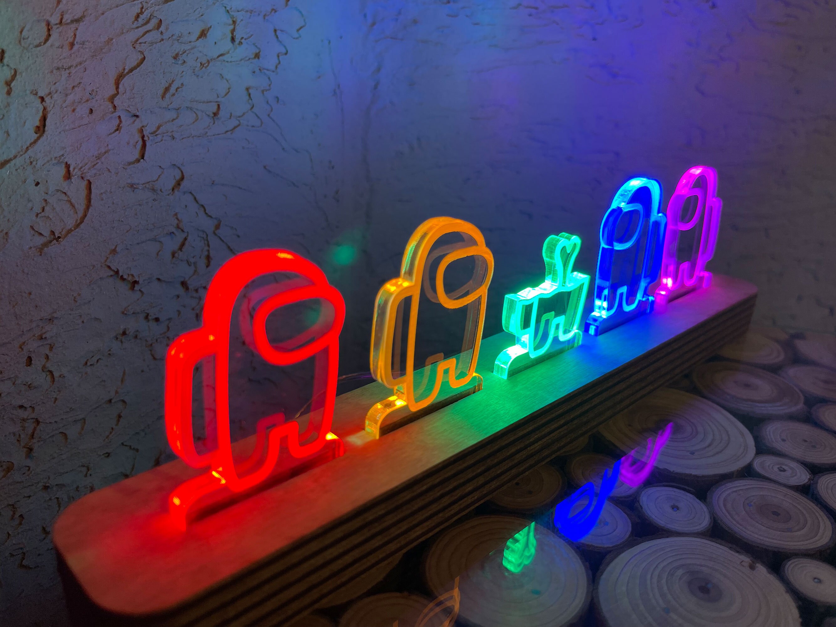 Among US Twitch Gamer Streamer Light Amongus LED Sign - Etsy