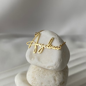 925 Sterling Silver Name Necklace, Personalized Name Necklace ...