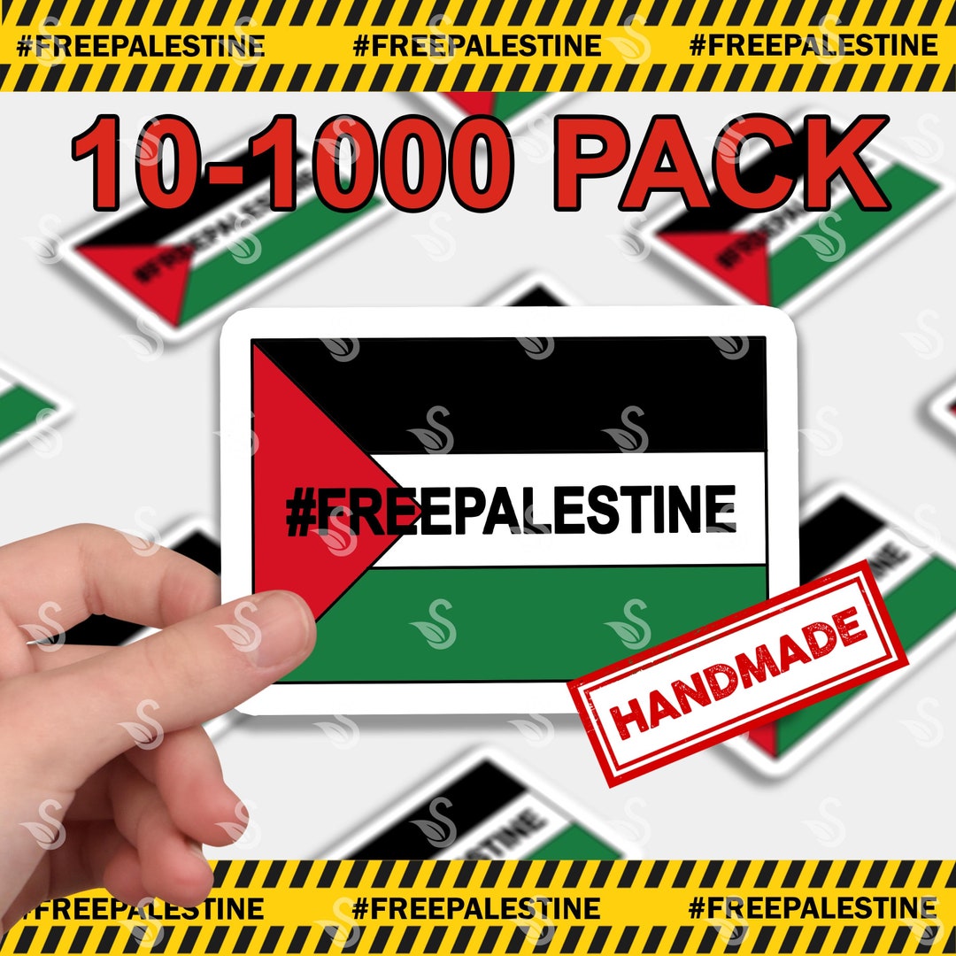 Palestine Flag Bulk Stickers Arab Activism Save Palestine Inspiring ...
