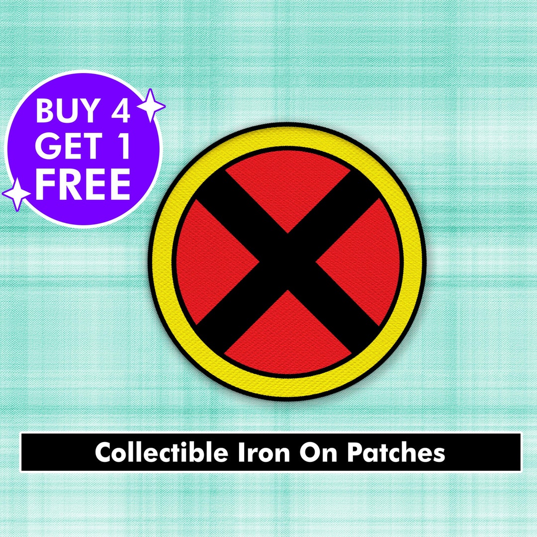 X-men Logo Patch Alien Superhero Patches Iron on Patch - Etsy