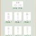 Eucalyptus Table Plan Seating Plan, Wedding Reception, Wedding ...