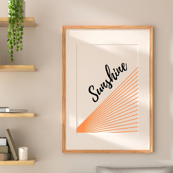 Sunshine Digital File for Printing - Etsy