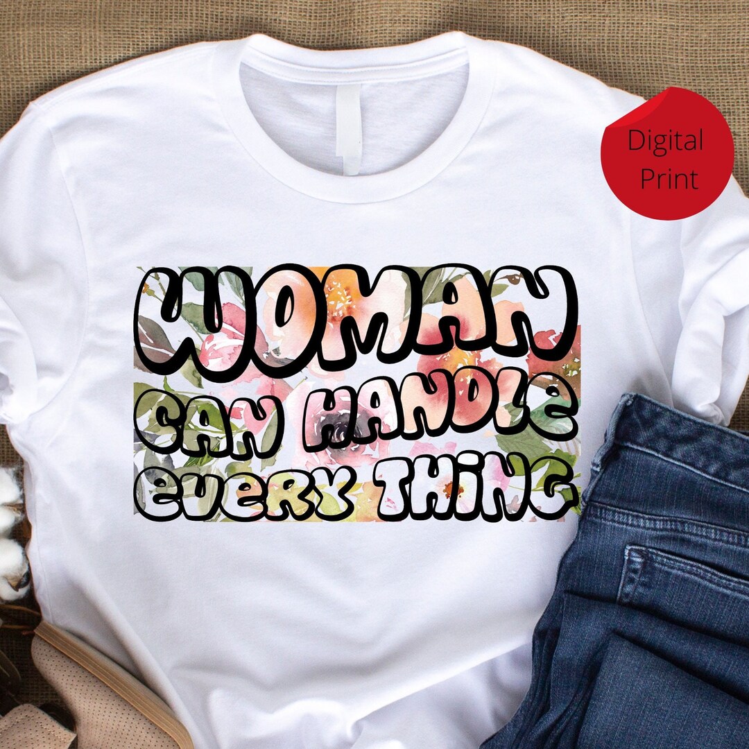 WOMAN Can Make History Cutfile Svg Empower Feminist Movement for Strong ...