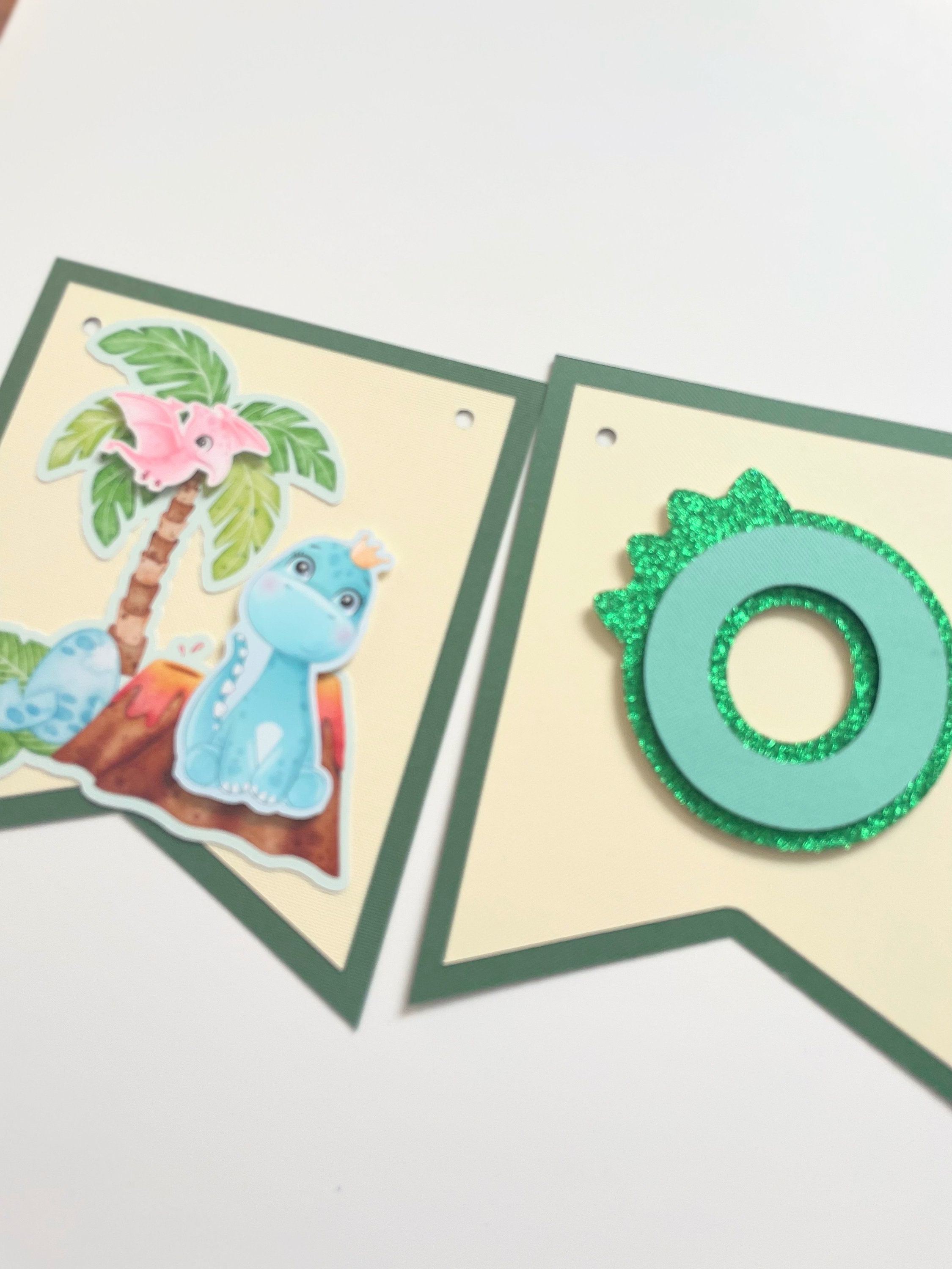Onederful Dinosaurs First Year Photo Banner - Dinos Birthday Party ...