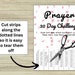 30 Day Christian Prayer Challenge, Printable Prayer Request Cards ...