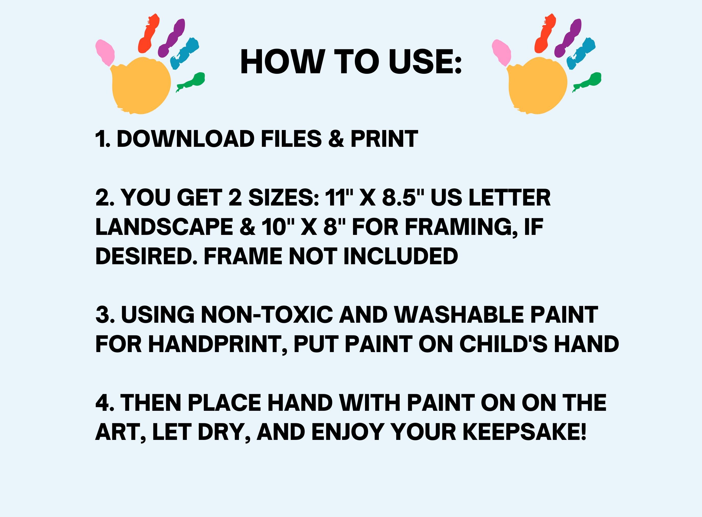 Inauguration Day Handprint Art, Fingerprint Art, Kids and Toddlers ...