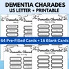 Senior Think Fast Game, Printable Games for Seniors, Ice Breaker Games ...
