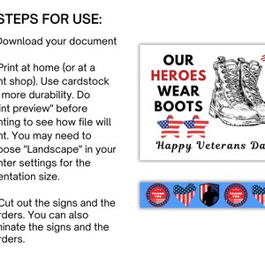 Veterans Day Bulletin Board Kit for Teachers, School, Work and Home ...