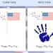 Flag Day Handprint Art for Kids and Toddlers, Handprint Craft for Flag ...