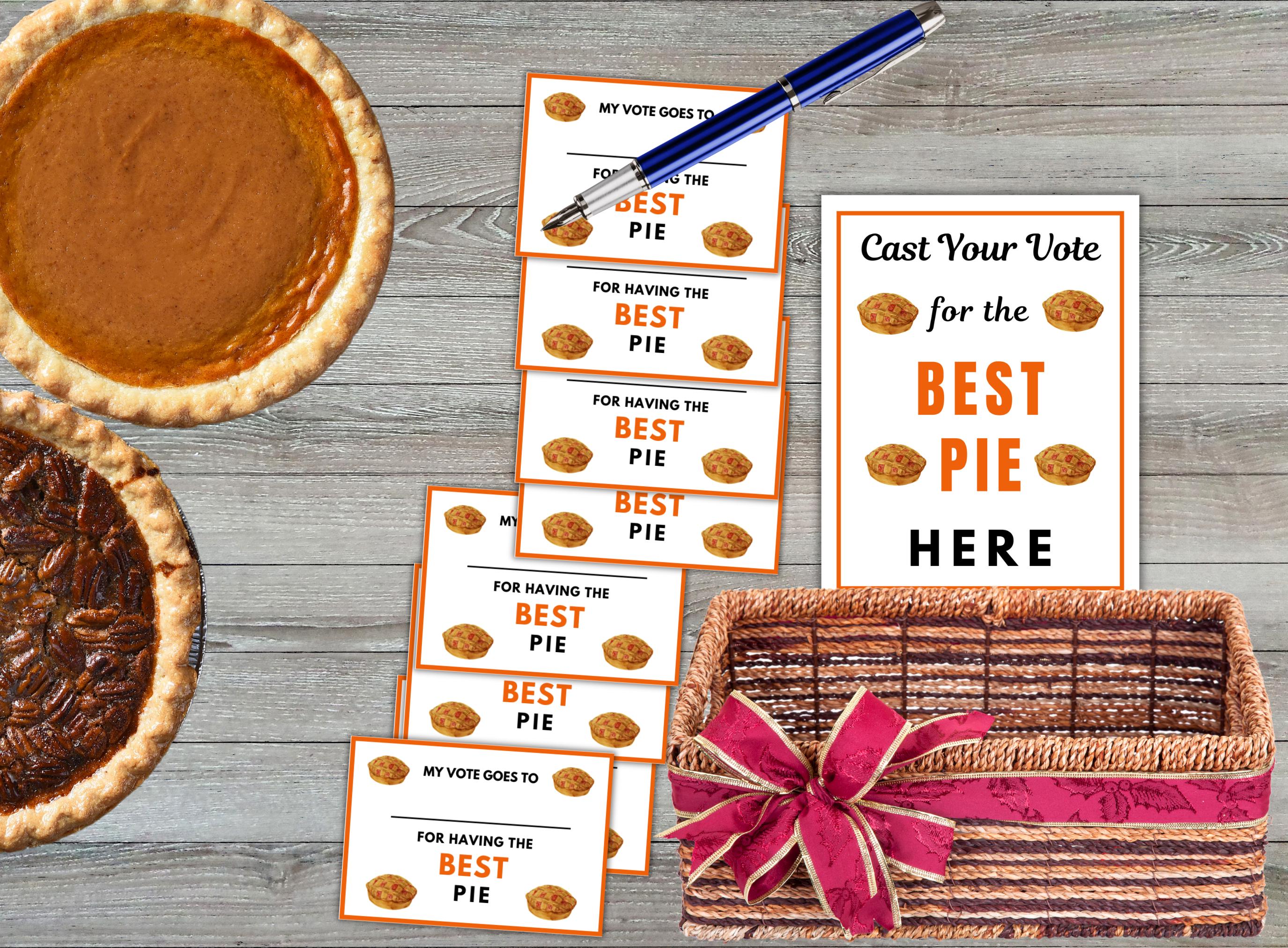 Pie Baking Contest Kit, Pie Competition, Pie Contest Awards ...