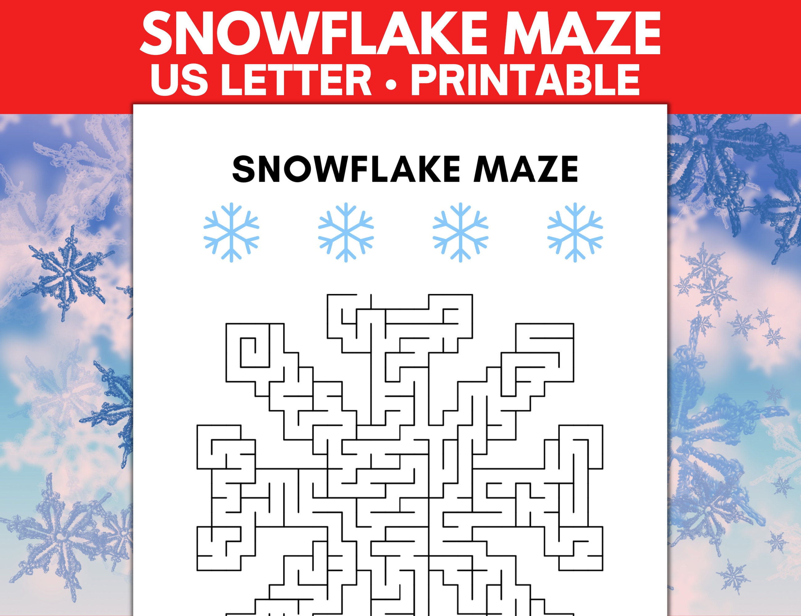 Snowflake Maze