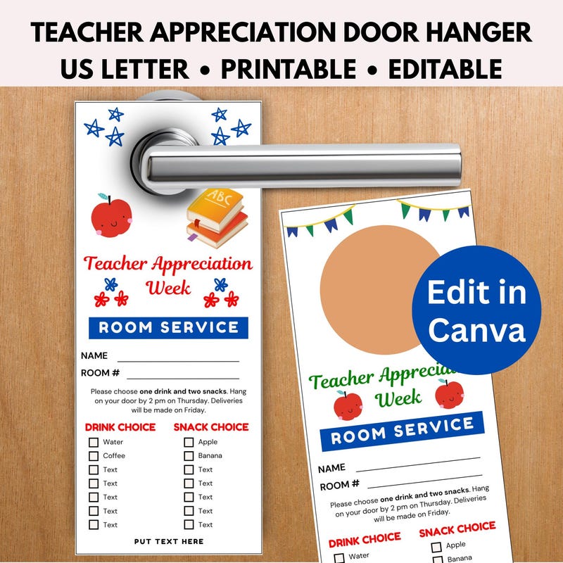 Teacher Room Service - Etsy