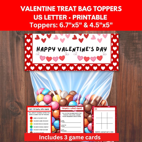 Valentine Treat Bag - Etsy