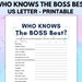 Who Knows the Boss Best, How Well Do You Know, Office Party Games, Team ...