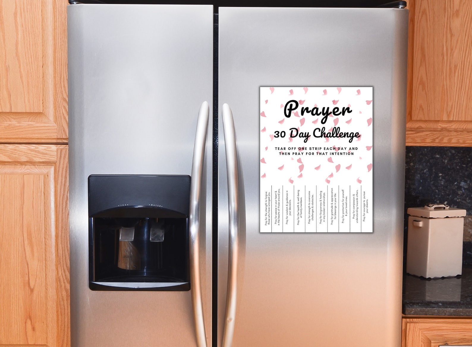 30 Day Christian Prayer Challenge, Printable Prayer Request Cards ...