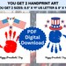 Presidents' Day Handprint Craft, Presidents' Day Activity, Handprint ...