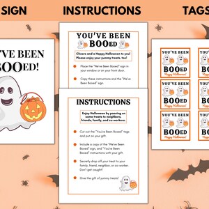 You've Been Booed, We've Been Booed, Halloween Office Game for Co ...