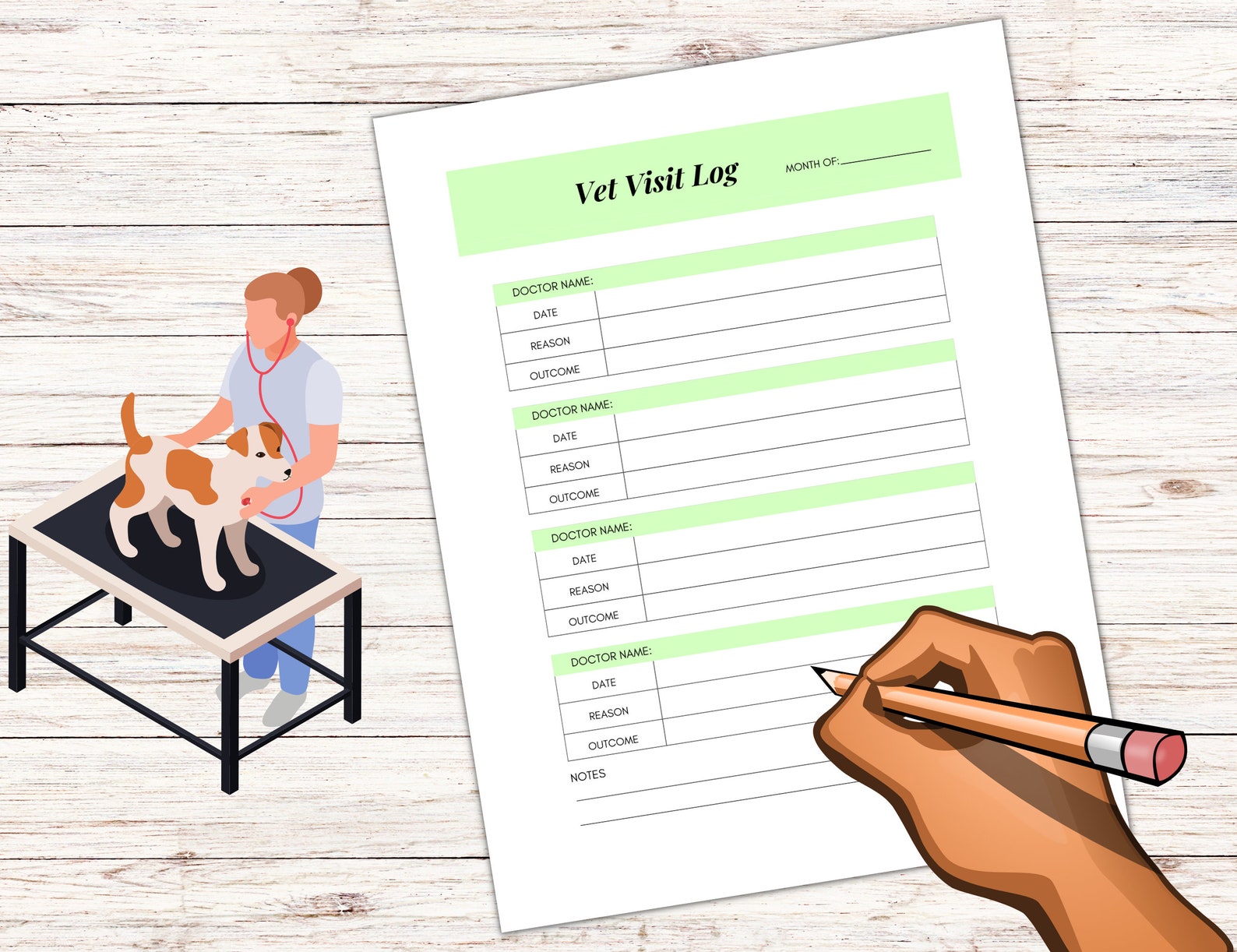 Pet Records, Pet Health Record, Dog Medicine Tracker, Vet Vaccination ...