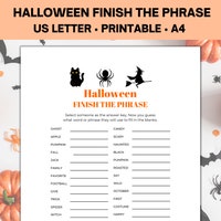 Halloween Game, Printable Halloween Party Game, Would You Rather Game ...