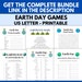 Earth Day Scavenger Hunt, Earth Day Printable, Earth Day Activities ...
