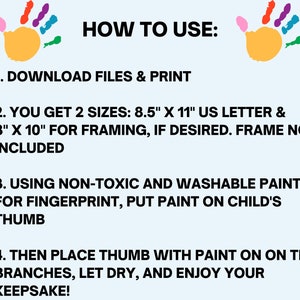 Father's Day Fingerprint Art, DIY Fingerprint Art, Fingerprint Craft ...