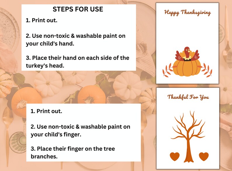 Thanksgiving Handprint, Thanksgiving Kids Table Activities, Fingerprint ...