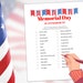 Memorial Day Scavenger Hunt for Kids and Adults, Treasure Hunt ...