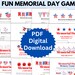 Memorial Day Games, Find the Guest Game, Memorial Day Scavenger Hunt ...